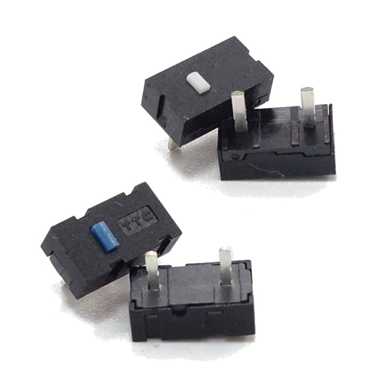2PCS TTC Micro Switch Blue / White Dot Microswitch Switches for Gaming ...
