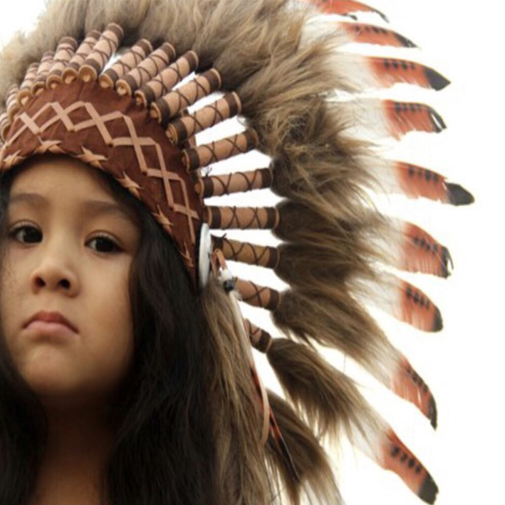 Indian Feather Hat For Kids