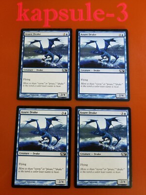 4x Azure Drake | M11 Magic 2011 | MTG Magic Cards | eBay