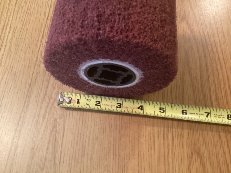 120x100mm Drum Burnishing Polishing Non-woven Abrasive Tool Wire ...