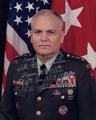 LT General James R. Ellis - Signed Photograph (Army) | eBay
