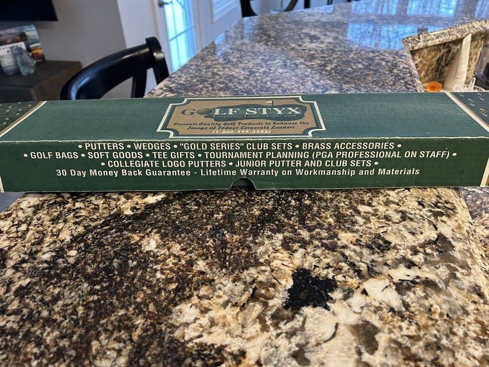 Cleveland Indians Vintage Golf Styx Putter, NIB. Excellent. Unique And ...