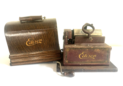 Edison Maroon Gem Model D Cylinder Phonograph *PARTS/REPAIR* | eBay