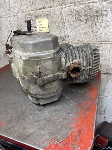 1973 Cooper 250 Enduro Islo Dirtbike Engine Motor Complete Seized Parts ...