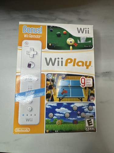 NEW Sealed Wii Play with Remote Big Box Nintendo Wii 2007 | eBay