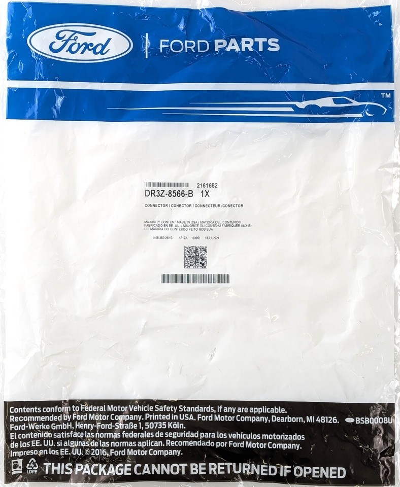 OEM NEW 11-23 Ford F150 Mustang 5.0L V8 Updated Coolant Y Connector Tee ...