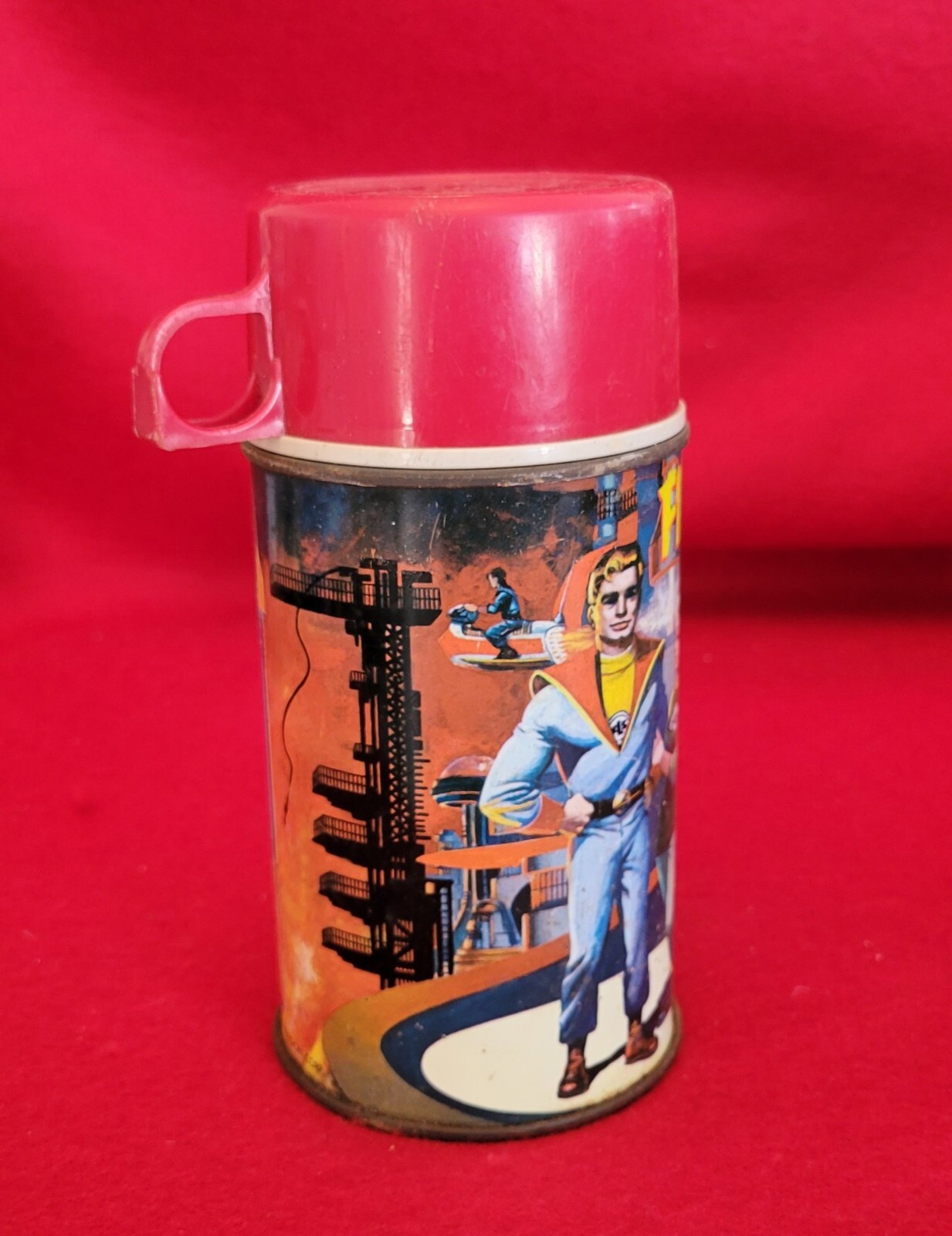 Vintage 1964- FIREBALL XL5- METAL LUNCHBOX & THERMOS- SPACE- ROBOTS | eBay