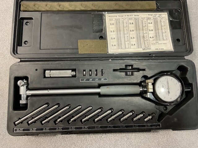 Mitutoyo Dial Bore Gauge 511-166. From rage 2.0 to 4.0 | eBay