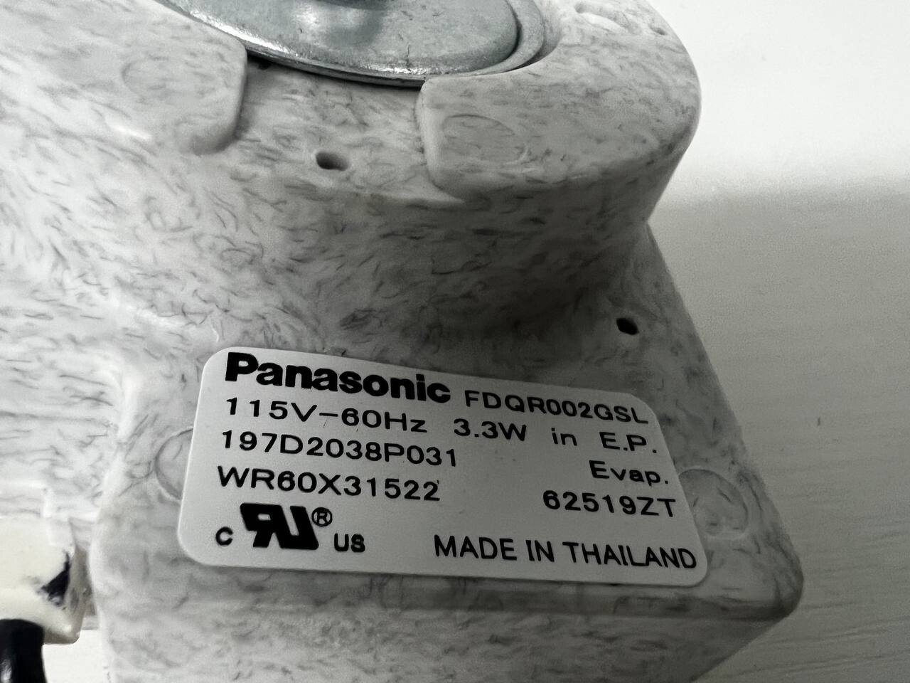 GE+Refrigerator+Evaporator+Fan+Motor+WR60X28783 for sale online | eBay