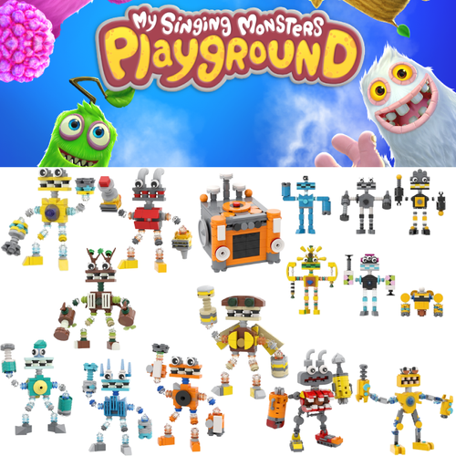 My Singing Monster Building Blocks Moc Brand Multiple Colors And ...
