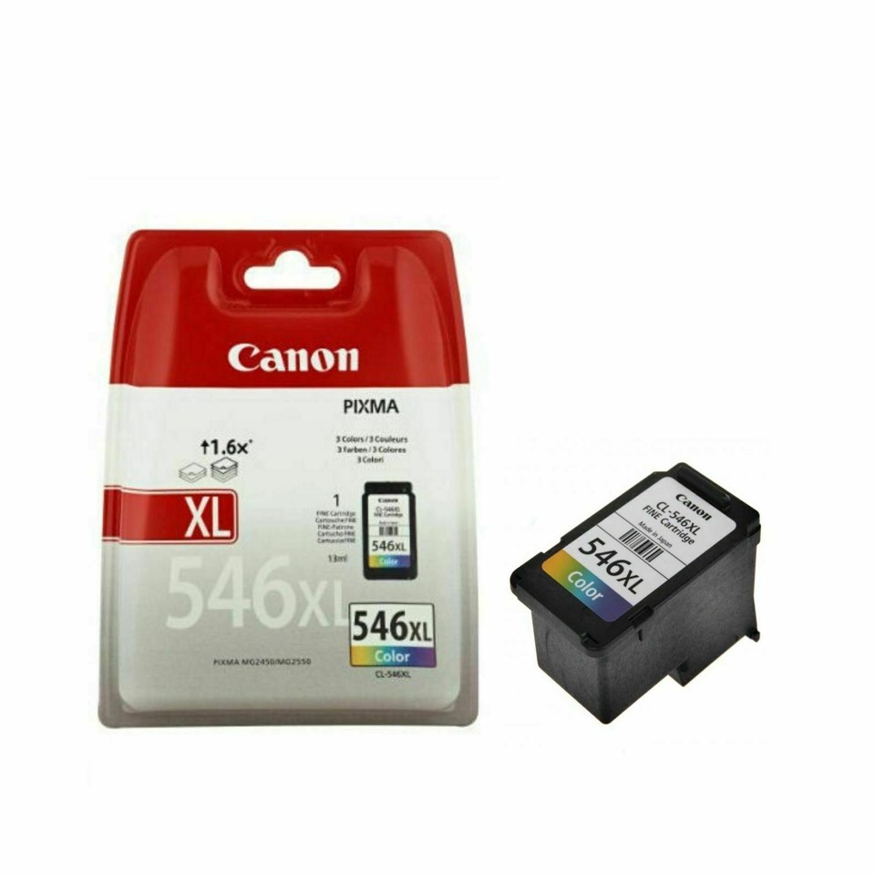Genuine Canon PG545XL/545 CL546/546XL Ink Cartridges For PIXMA MG2550S ...