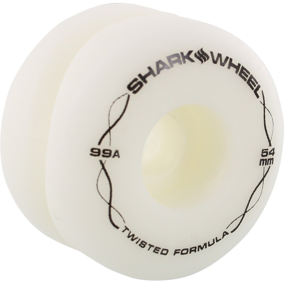 Shark Wheels Twisted Skateboard Wheels - 54mm 99a (Set of 4 ...
