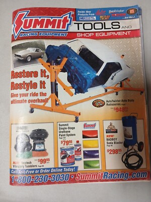 Summit Racing Equipment Catalog Tools And Shop Equipment | eBay