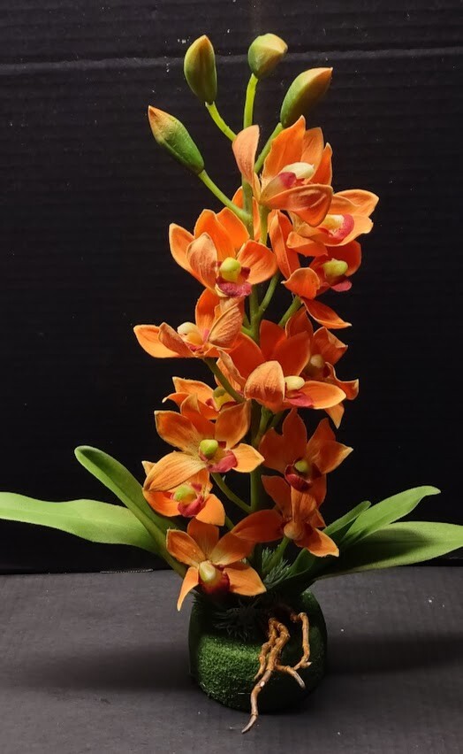 Artificial Cymbidium Orchid table decoration | eBay