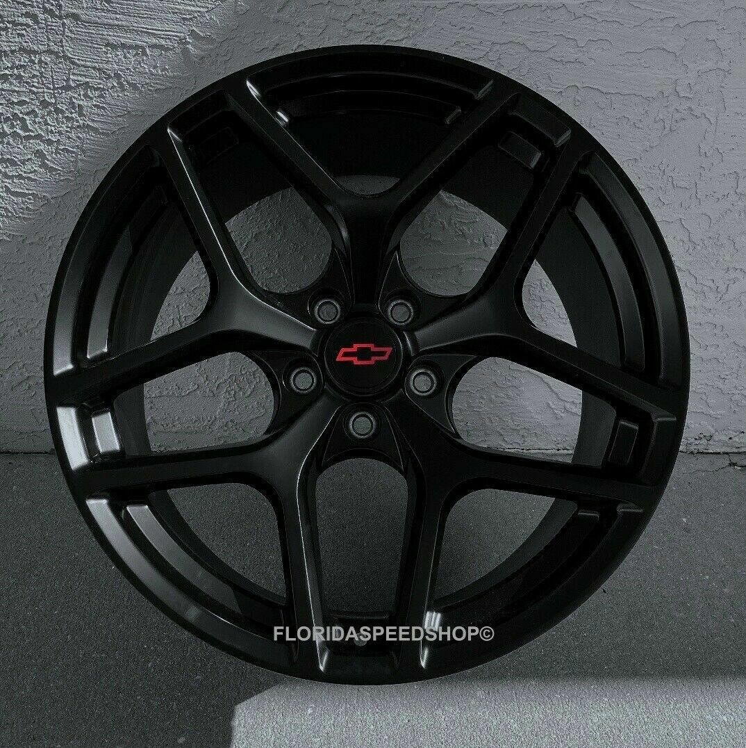 NEW Z28 CAMARO Style Wheels Satin Black 2010-2022 SS/RS/LS 20x10/20x11 ...