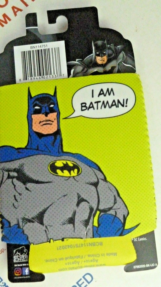 Batman Soda Beer Can Cooler Hugger Coozie Coozy Koozy Holder Sleeve DC ...