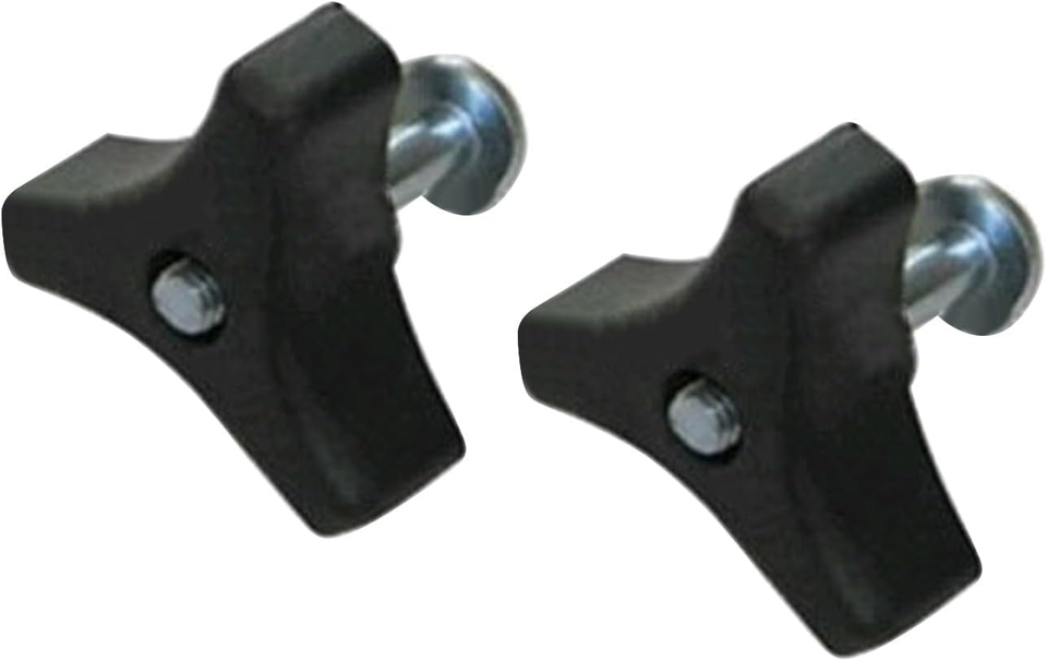 2Pcs Lawn Mower Handle Bolts, Triangle Handle Knob Nut Screw Bolt for ...