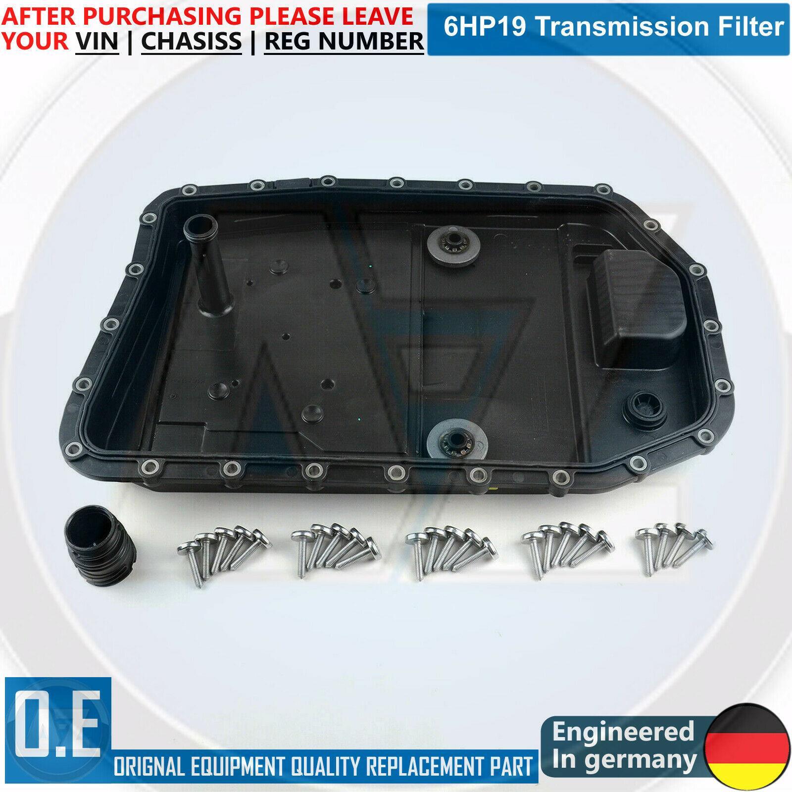 6HP19 6HP21 BMW AUTOMATIC TRANSMISSION GEARBOX SUMP PAN SEAL FILTER 7L ...