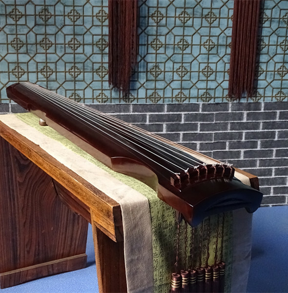 48" Professional Guqin Chinese 7-stringed Zither Instrument ...