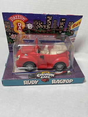 Chevron Cars Rudy Ragtop Red Convertible Advertisement Vehicle | eBay