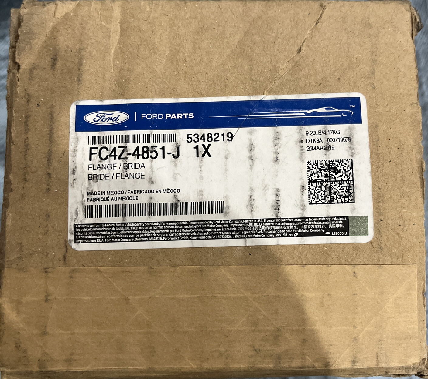 Genuine Ford OE Flange FC4Z-4851-J for sale online | eBay