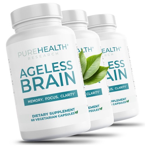 Ageless Brain Memory Supplements, Brain Supplement by PureHealth ...