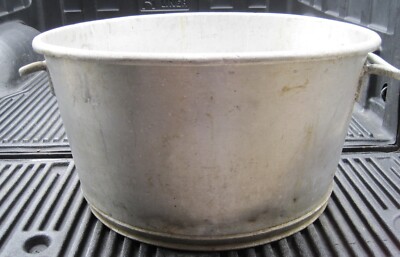 Large 27" Diameter Commercial Kitchen Aluminum Pan Tub W/Handles | eBay
