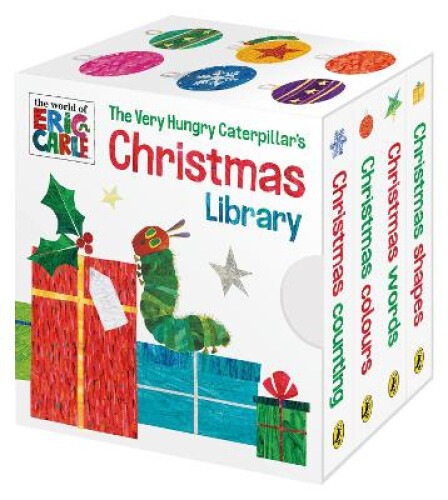 The Very Hungry Caterpillar's Christmas Library by Eric Carle by Carle ...