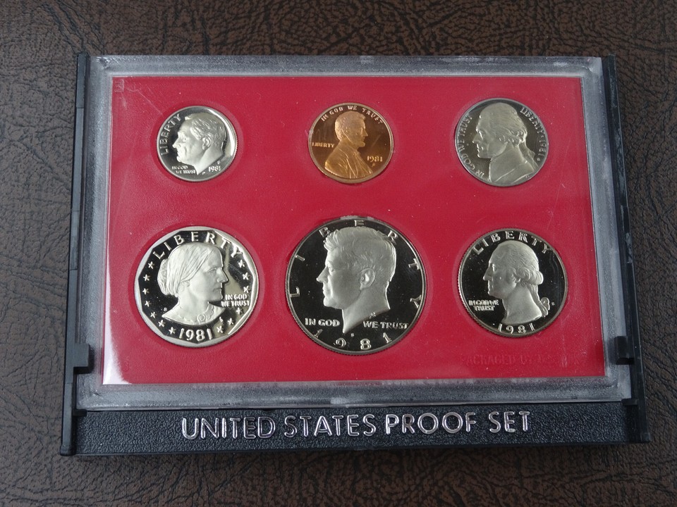 1981-S US Mint Proof Set 6 Coin Set OGP Original Government Packaging | eBay
