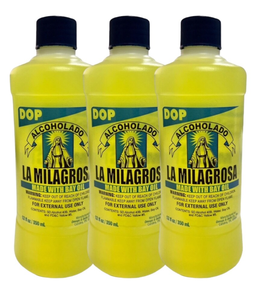 La Milagrosa Alcoholado 70 DOP 12 OZ 3 PACK Alcholado | eBay