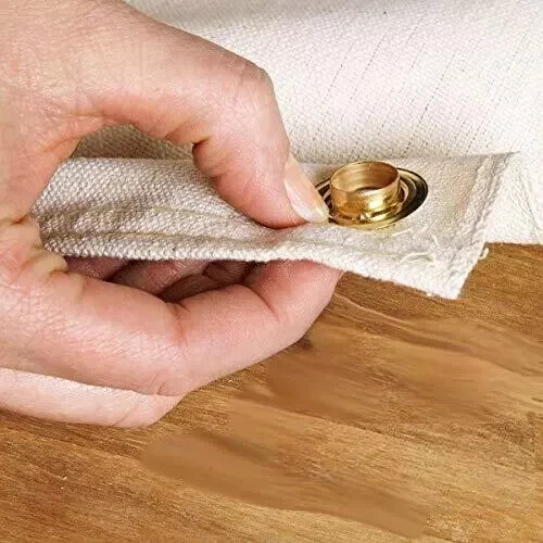 Grommet Kit 1/2” - Heavy Duty Brass Eyelet Grommets for Tarps, Fabric ...