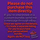 Roblox Murder Mystery 2 MM2 Custom Bundle Request (LOOK AT 2ND PIC) | eBay