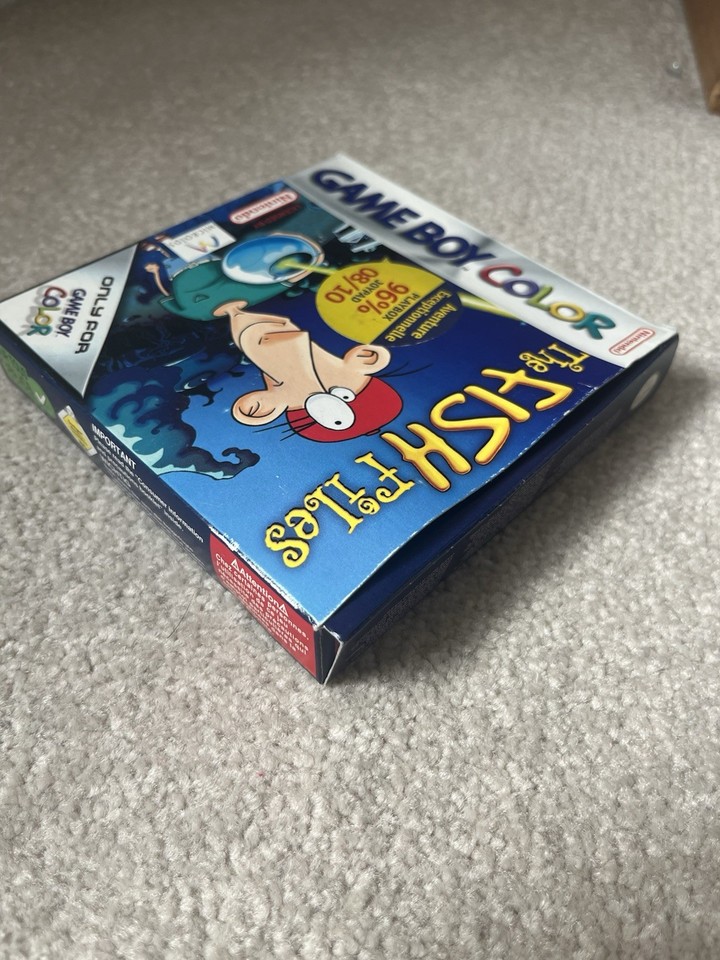 The Fish Files Gameboy Colour Edition Complete Set Rare Unplayed | eBay UK