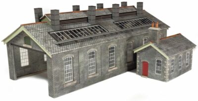 METCALFE 00 Gauge Layout, Scenic Card Kit No:PO337 Stone Twin Track ...