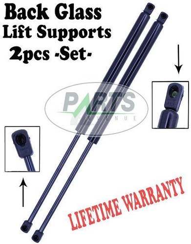 2 REAR WINDOW GLASS LIFT SUPPORTS SHOCKS STRUTS ARMS PROPS RODS DAMPER ...