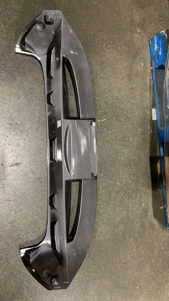 ST Factory Rear Spoiler Wing Carbon Style For 2008-19 Ford Fiesta ...