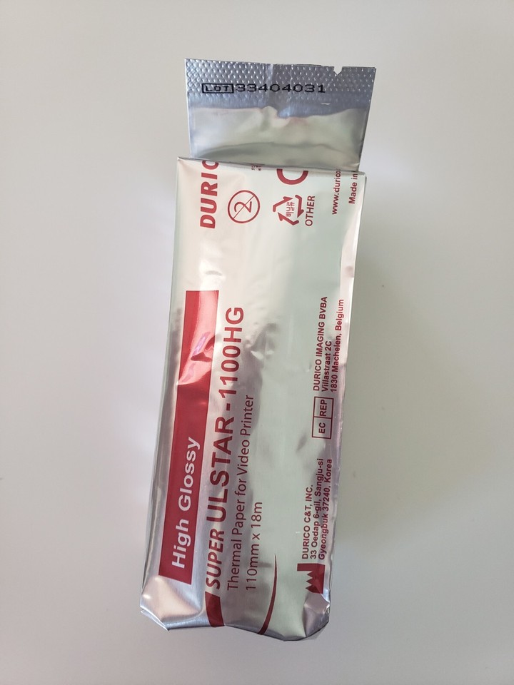 5 Rolls Durico Ulstar 1100HG Ultrasound Thermal Paper Sony&Mitsubishi ...