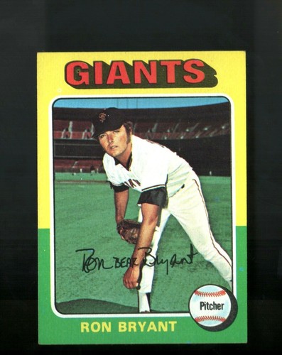 1975 Topps #265 Ron Bryant Giants 👀 NM/MT | eBay