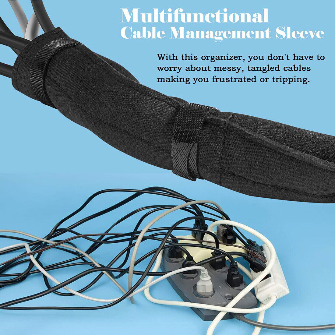 For T-H Marine Troll Jacket Trolling Motor Cable Organizer Sleeve ...