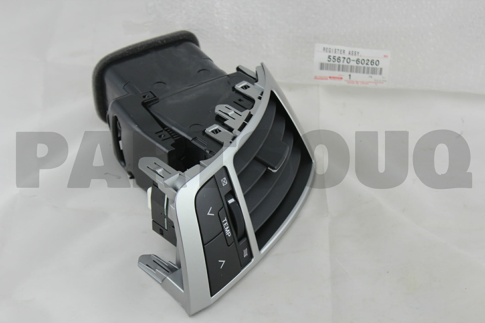 5567060260 Genuine Toyota REGISTER ASSY, INSTRUMENT PANEL, NO.3 55670 ...