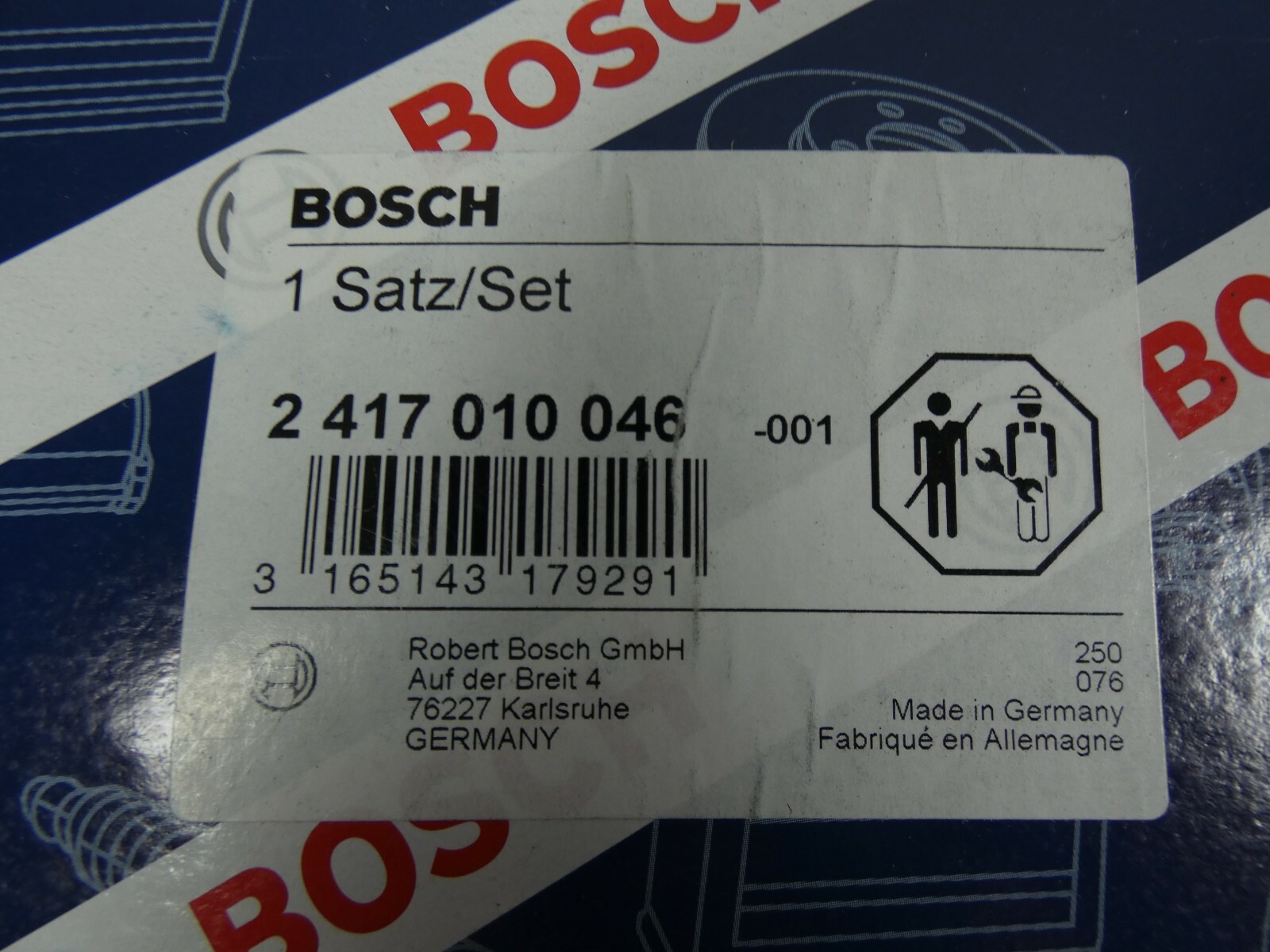 NEW PUMP UNIT REPAIR KIT BOSCH PART NO 2 417 010 046 | eBay UK