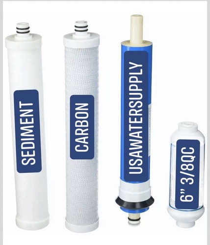 Fits Culligan RO Filter Set Membrane AC-30 Reverse Osmosis System 3/8 ...