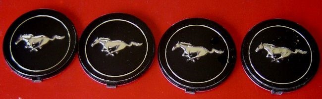 69 70 71 72 73 MUSTANG MACH I BOSS NOS MAGNUM 500 CAPS SET/4 CENTER ...