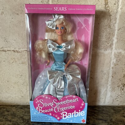 Barbie Silver Sweetheart Doll #12410 Sears Limited Edition Mattel NIB ...
