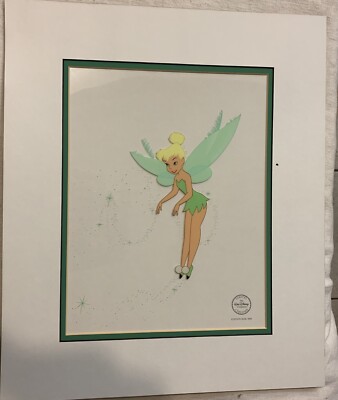 Limited Edition Disney Framed Sericel - Tinker Bell - "Playful Pixie ...