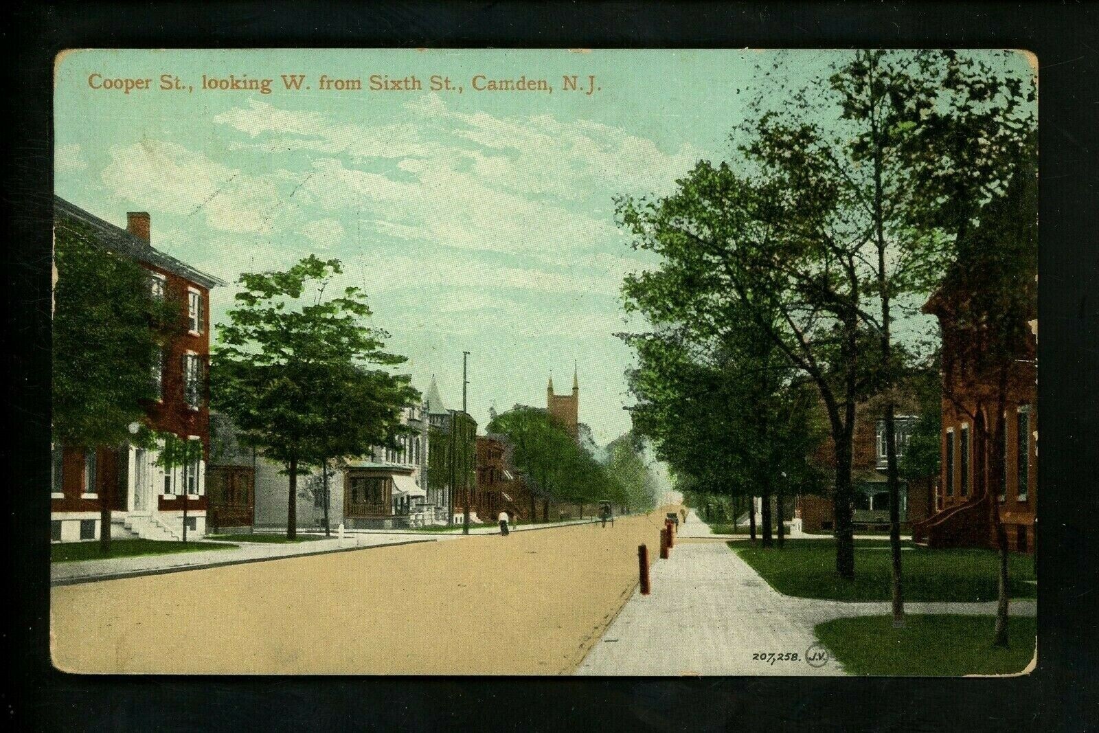 New Jersey NJ postcard Camden, Cooper St. from 6th St. Vintage | eBay