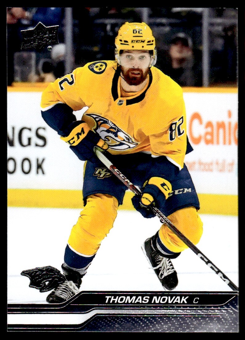 2023-24 Upper Deck Series 2 Thomas Novak Nashville Predators #349 | eBay