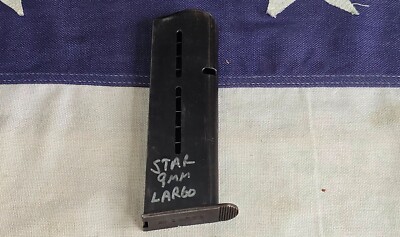 Star Super B 9mm Largo / 38 Super Magazine 8 rd Round Original w ...