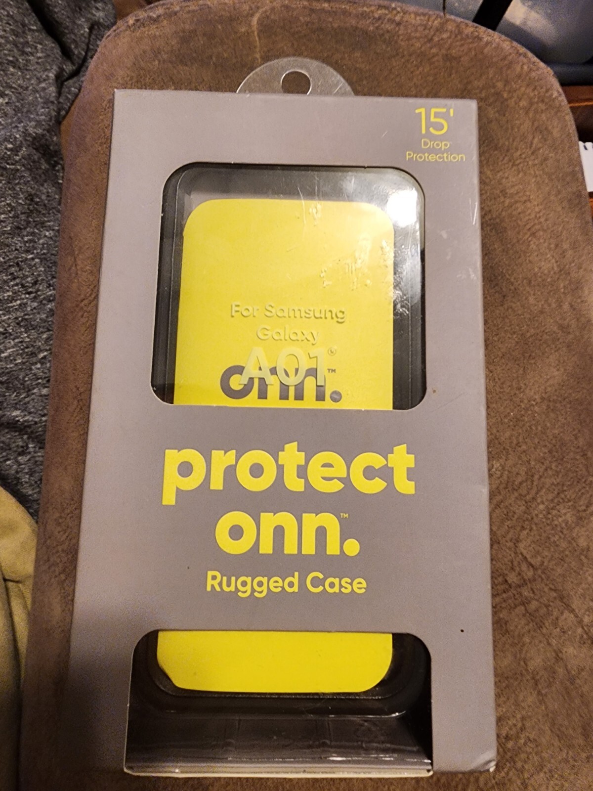 Protect ONN For Samsung Galaxy A01 Rugged Phone Case Black 15' Drop ...