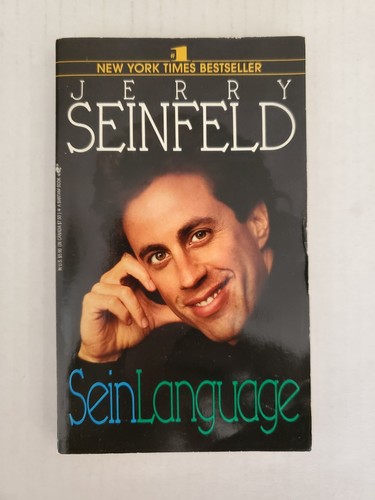 Sein Language Paperback by Jerry Seinfeld (2nd Printing 1995) | eBay